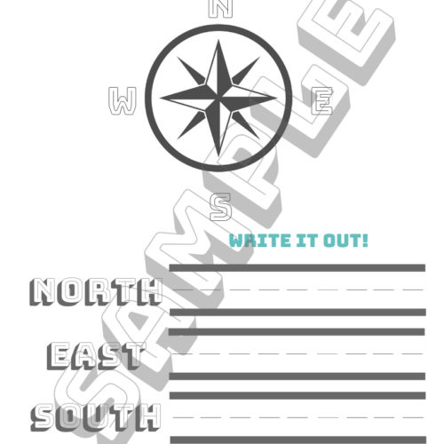 Compass Rose Printable – Mulberry Wind Acres